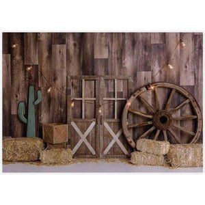 Wall Decor | 7x5ft Western Cowboy Backdrop For Portrait Photography ...
